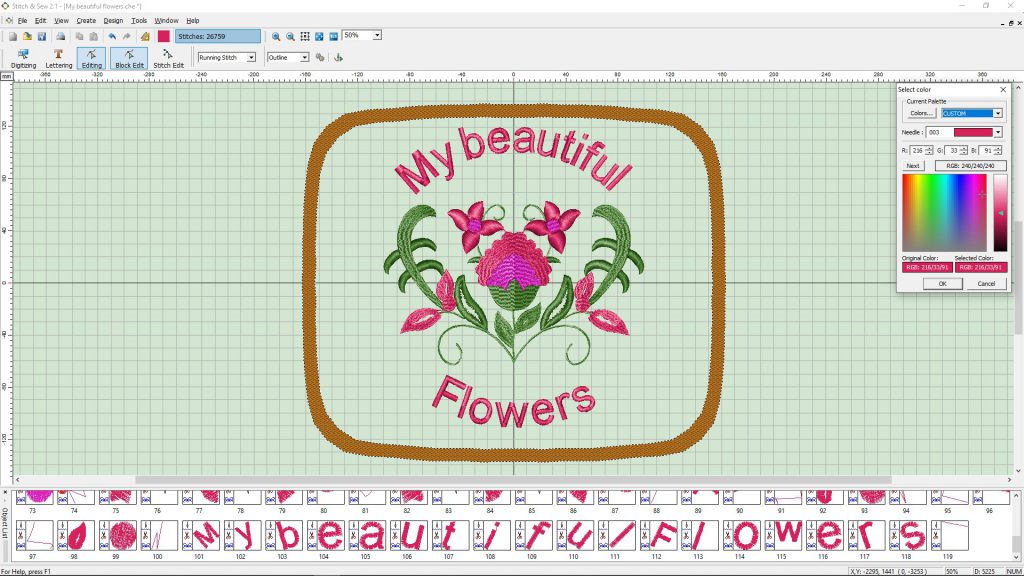 What is Embroidery Software - Wavenet